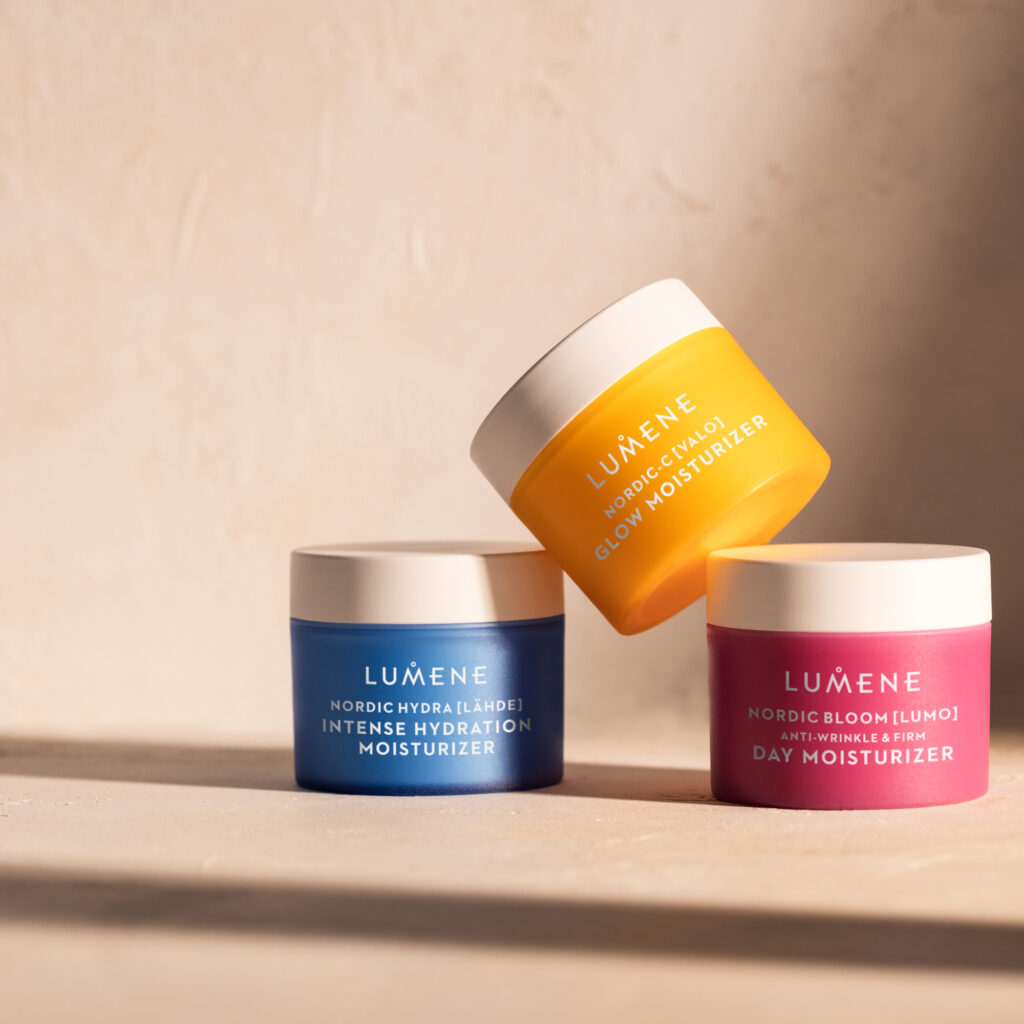 LUMENE introduces a new bio-based moisturizer jar visibly smaller in ...